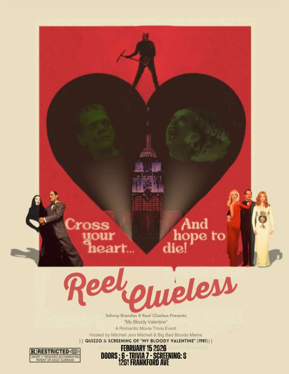 REEL CLUELESS MOVIE TRIVIA | Johnny Brenda's